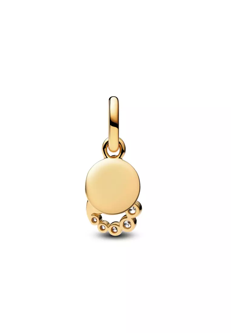 Buy PANDORA Pandora 14K Gold Plated Sunrise Medallion Charm Online ...