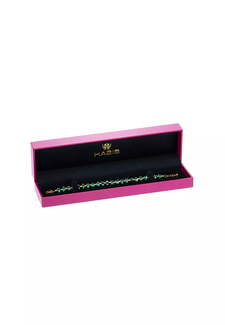 Buy HABIB HABIB CLARA | Oro Italia 916 Yellow Gold Bracelet GW44150823 ...