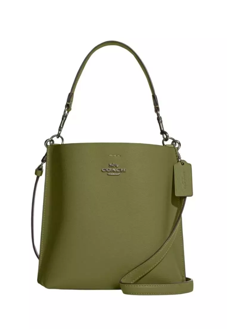 Jual Coach Coach Mollie Bucket Bag 22 Olive Green Original 2025 ...