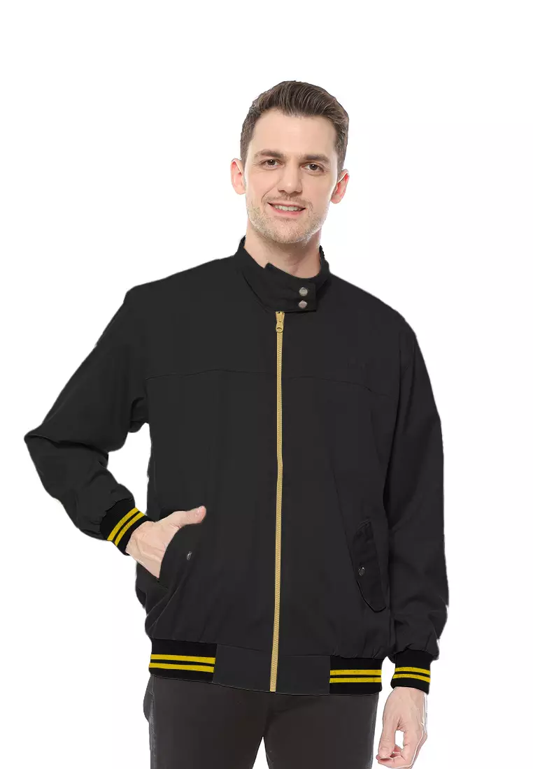 Jual ATVA Jaket Harrington Atva Raymond Series Black Original 2024 ...