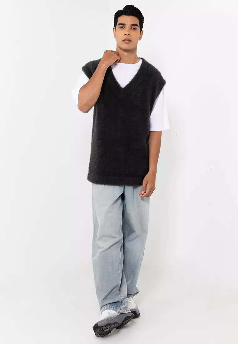 Topman Fluffy Tank Top 2025 | Buy Topman Online | ZALORA Hong Kong