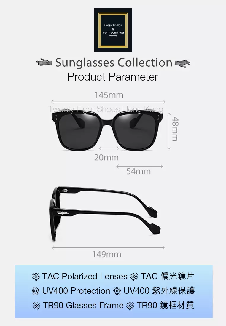 Buy Twenty Eight Shoes TAC Polarized Lenses TR90 Material Women's Sunglasses JW TK-A0723 2024 ...