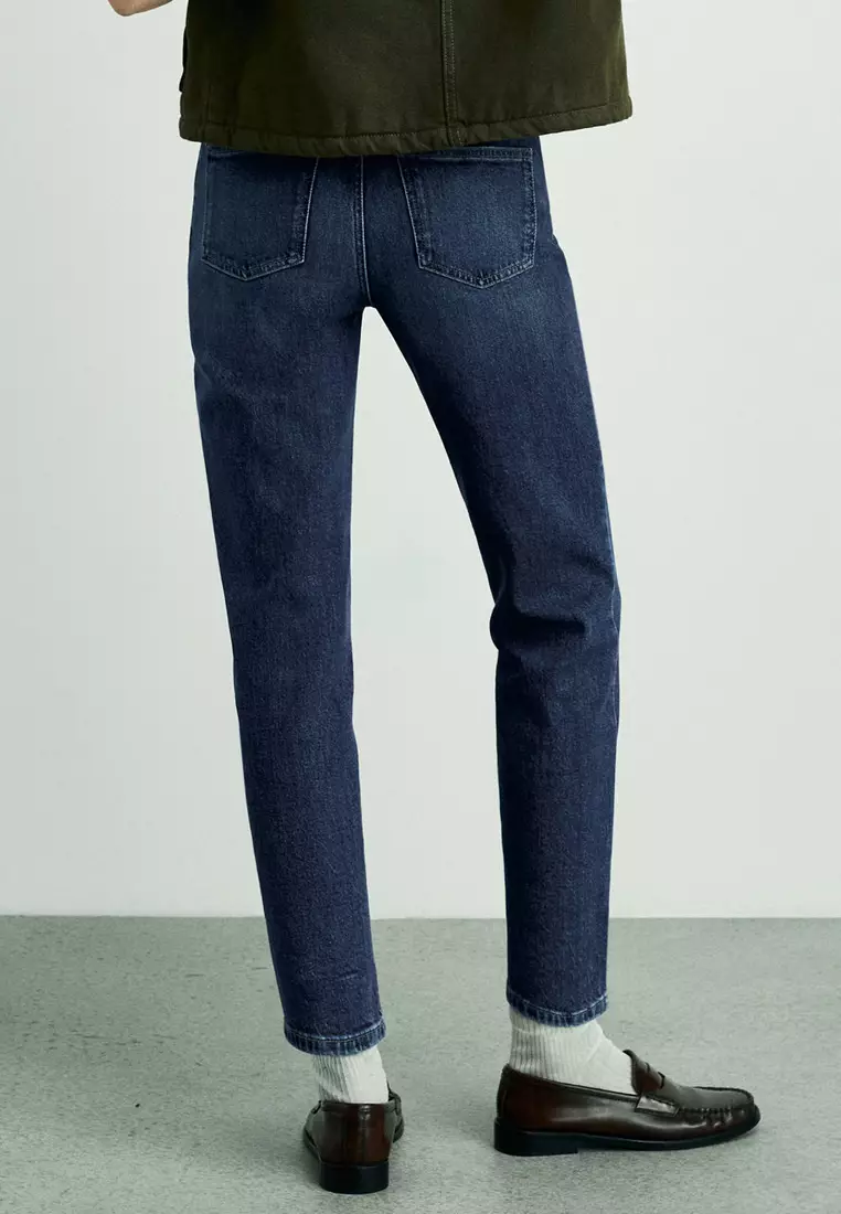 Buy Mango New Mom Comfort High-Rise Jeans 2025 Online | ZALORA