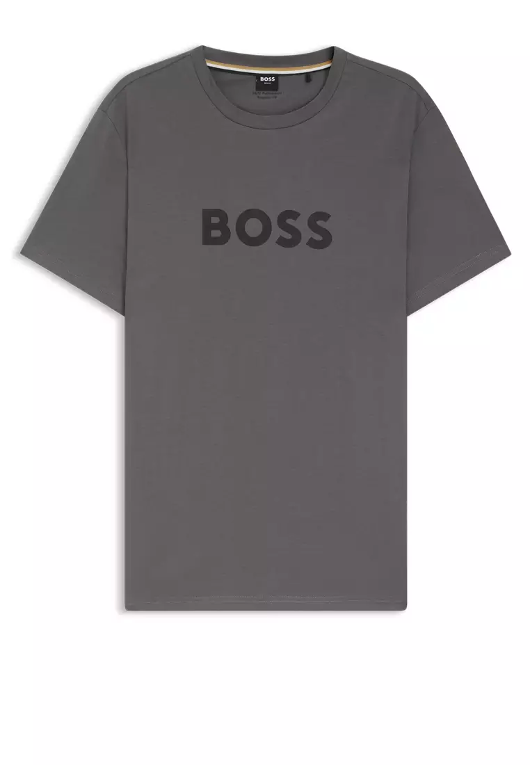 Buy BOSS Logo Print Cotton Jersey T-Shirt - BOSS Mainline 2026 Online ...