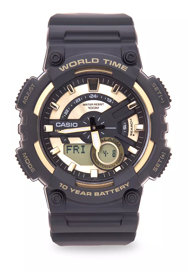 Buy Casio Digital Analog Watch AEQ-110BW-9AVDF 2025 Online | ZALORA ...