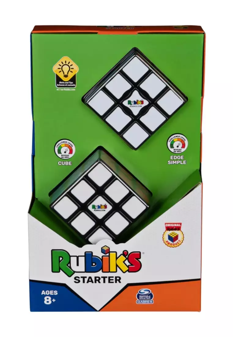 Buy Spin Master Games Rubik’s Starter Pack, 3x3 Cube and Edge 2024 Online | ZALORA Philippines
