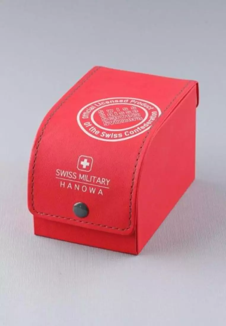 Buy Swiss Military Hanowa Swiss Military Hanowa Silver Stainless Steel ...