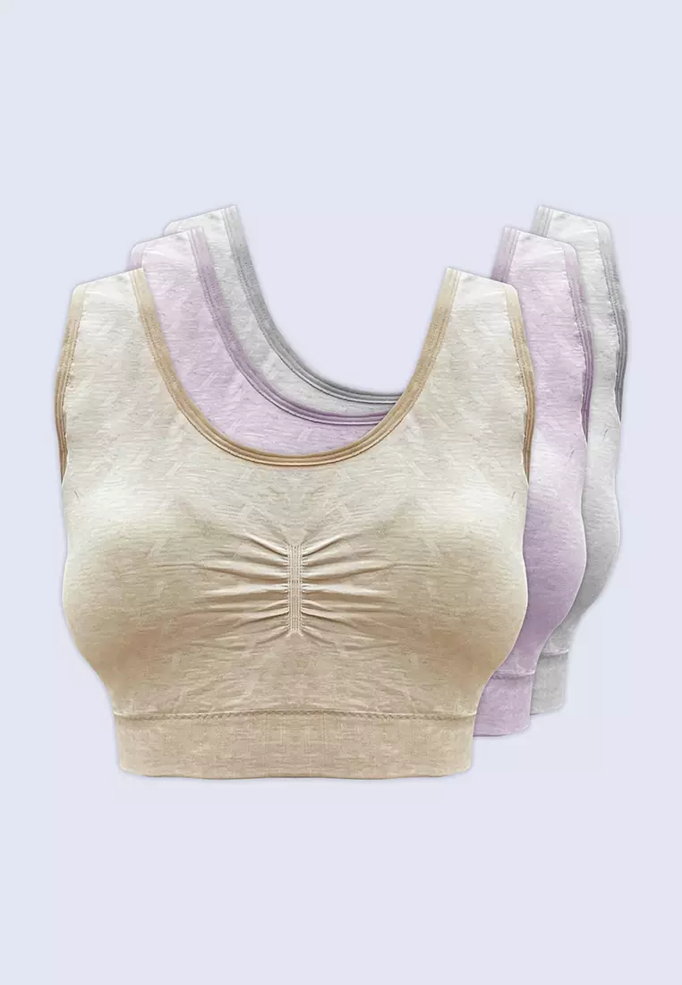 Jual Cynthia Cynthia Curvy Kate Plus Size Bralette XL - Purple Original ...