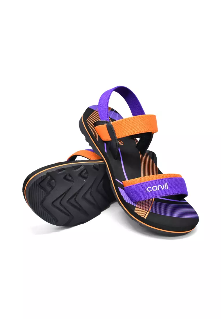 Jual Carvil Carvil Sandal Anak MOMO-02 TW PURPLE/ORANGE Original 2025 ...
