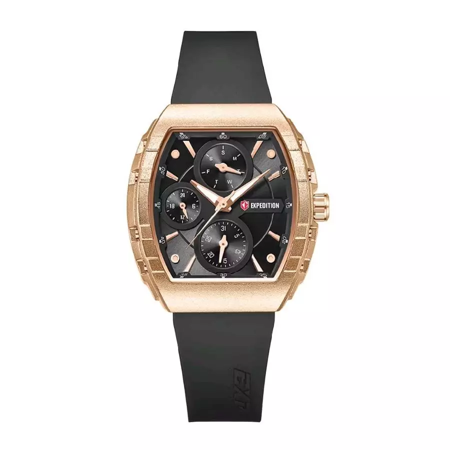 Jual Expedition Expedition 6782 Rosegold Karet Hitam Cewek Original ...