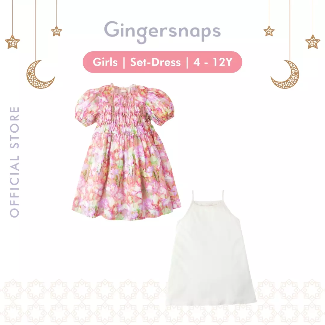 Jual Gingersnaps Gingersnaps Parfait Party Set-Dress Multi - Set Dress ...