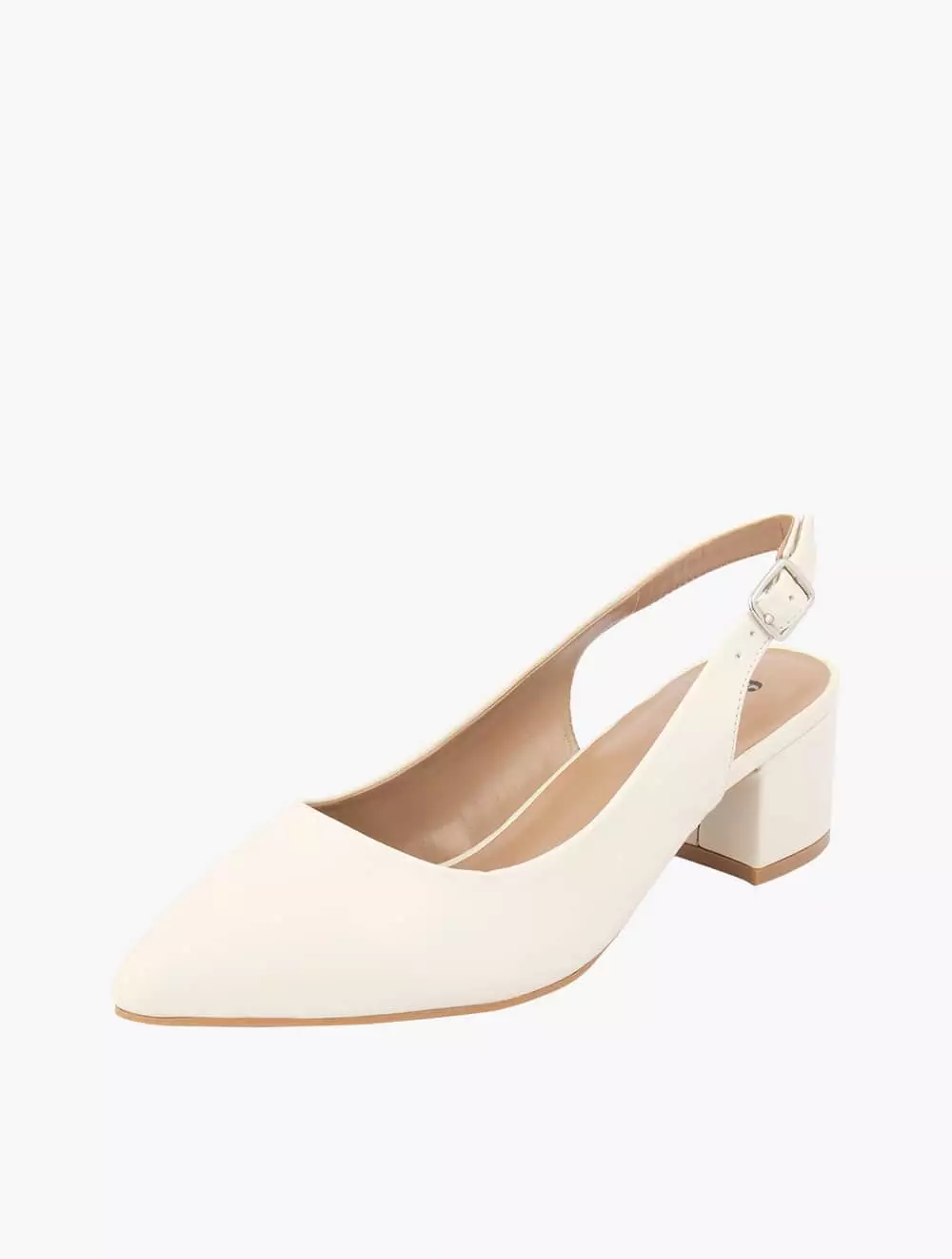 Jual PAYLESS Payless Fioni Womens Sling Back Heels - White_04 - White ...