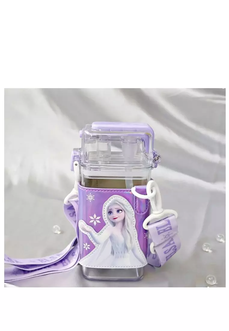 Frozen Disney Frozen String With Water Bottle 460ml Licensed By