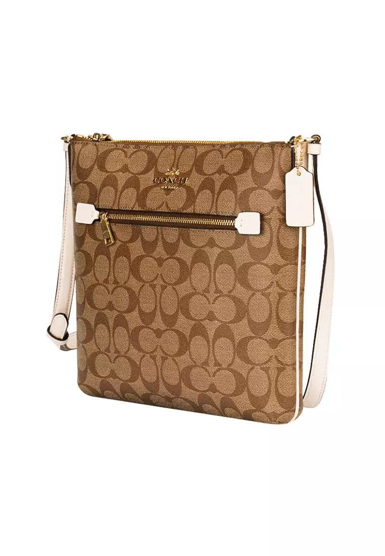 Coach Rowan File Crossbody Bag In Signature Canvas C1554 2024 | Buy ...