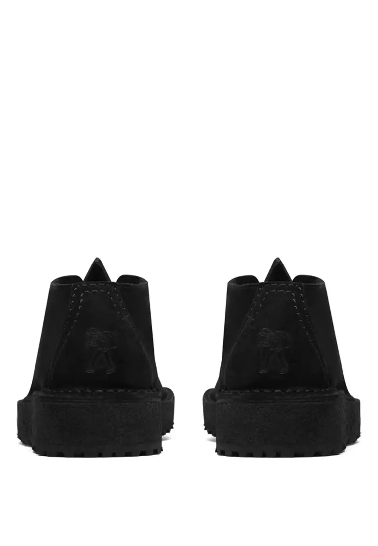 Buy CLARKS Mens Trek Scout Formal Shoes - Black Nubuck 2026 Online | ZALORA