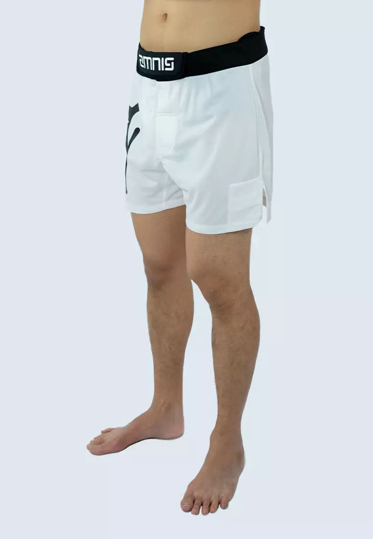 Buy AMNIG Men Fighter Short-15" White 2025 Online | ZALORA