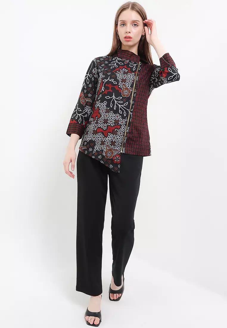 Jual ARJUNA WEDA Blouse Batik Semanggi Original 2026 | ZALORA Indonesia
