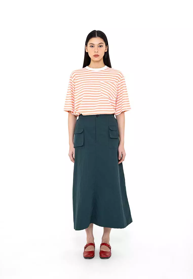 Jual Bobo Tokyo Bobo Tokyo - Blue Label - Guadalupe Nylon Skirt ...