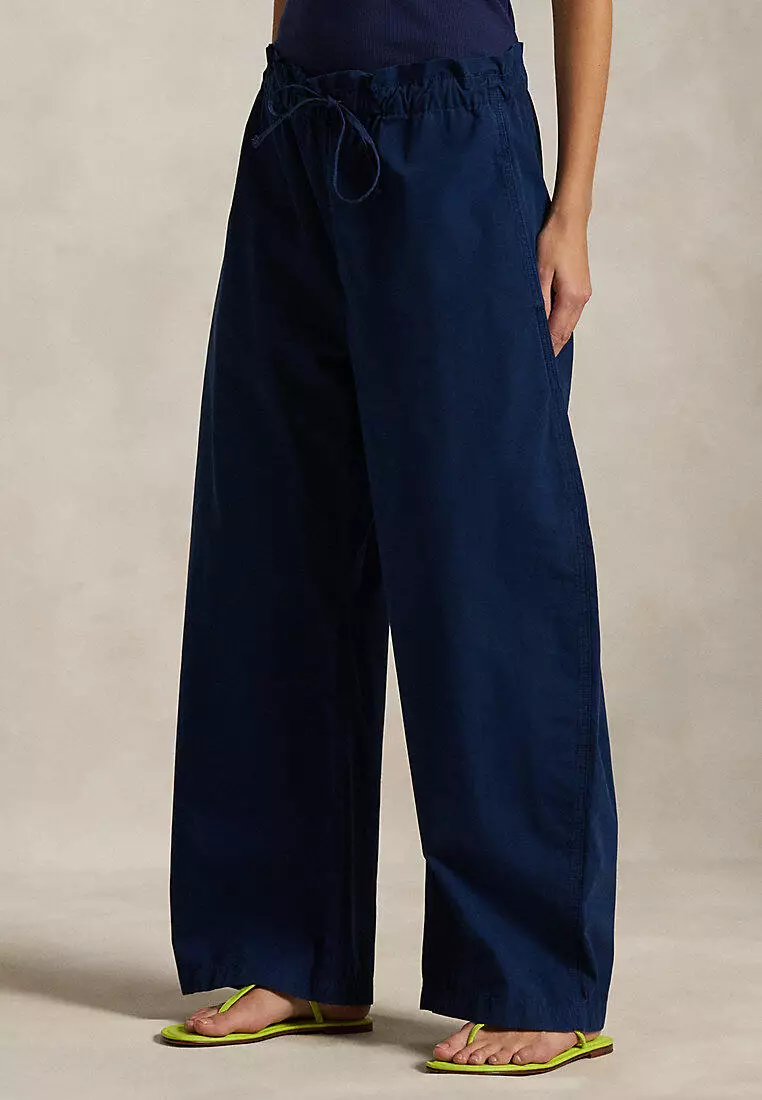 Buy Polo Ralph Lauren Cotton Curved Tapered Drawstring Pant 2026 Online ...