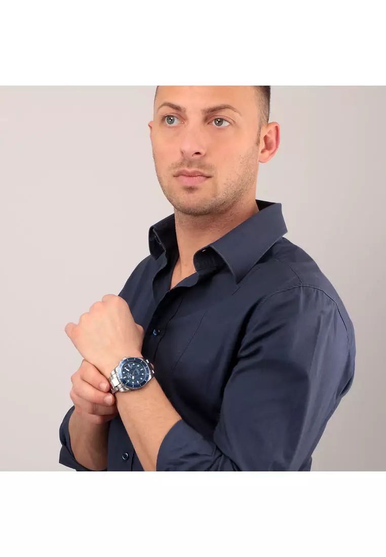 Jual Sector Sector 450 41mm Silver Men's Watches R3253276003 Original ...