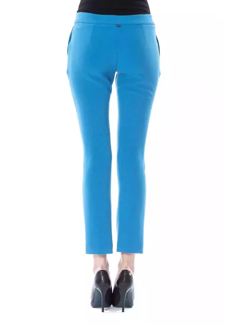 Buy BYBLOS Lateral Zip Closure Skinny Pants Jeans & 2025 Online | ZALORA