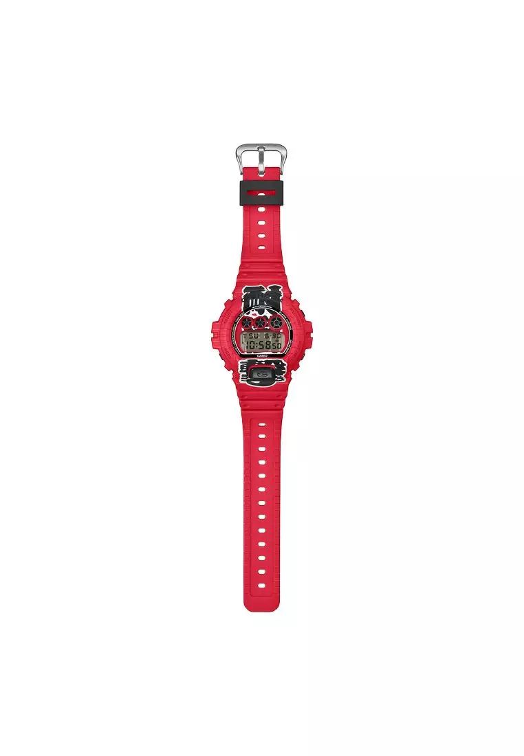 Buy G-Shock CASIO G-SHOCK x AKA-CHOCHIN Limited Edition DW-6900AKA-4 ...
