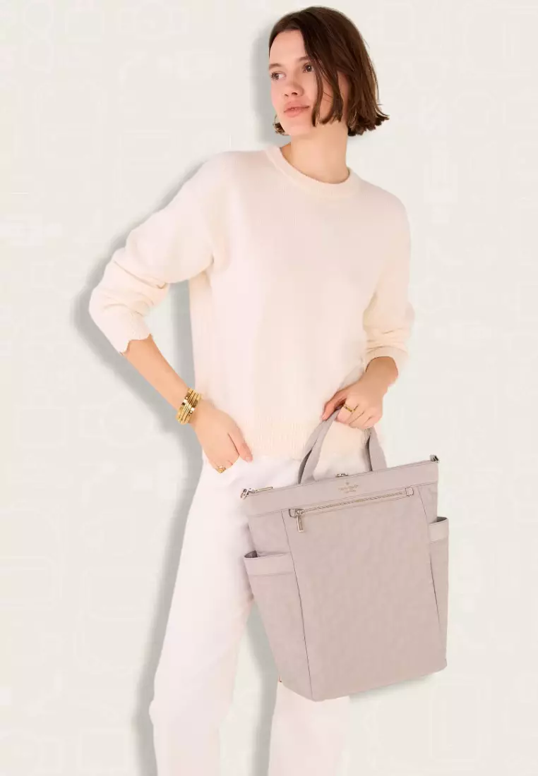 Jual Kate Spade Kate Spade Spade Flower Quilted Fabric Convertible ...