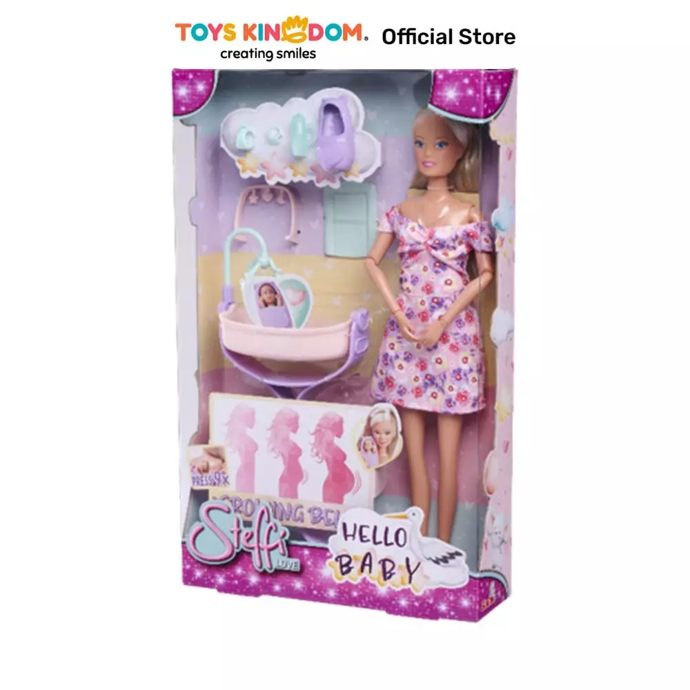 Jual TOYS KINGDOM SIMBA TOYS SET BONEKA STEFFI LOVE HELLO BABY - MIX ...