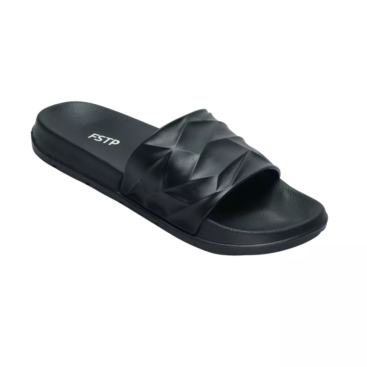 Jual Foot Step Footstep Footwear Sandal Pria Slide Flux Black Original ...