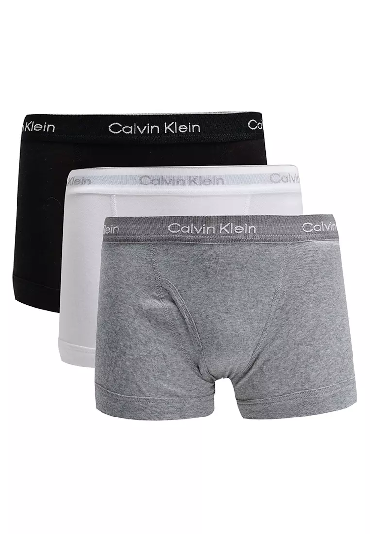 線上選購 Calvin Klein Cotton Classics 3 Pack Trunks - Calvin Klein Underwear | ZALORA 台灣