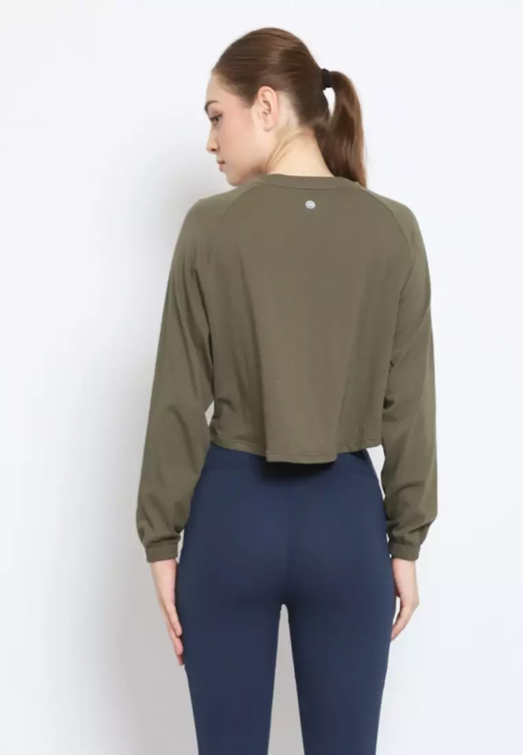 Jual Corenation Active Aura Long Sleeve - Green Original 2025 | ZALORA ...