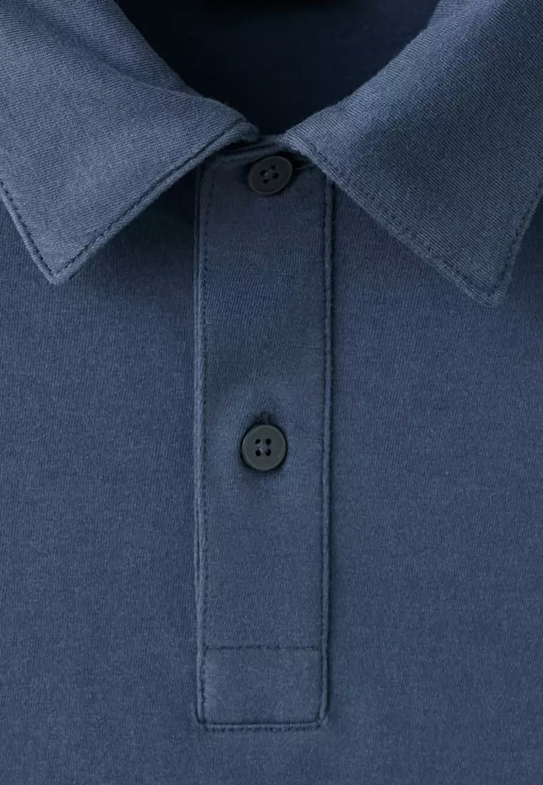 Buy MANGO Man Plain 100% Cotton Polo Shirt 2026 Online | ZALORA