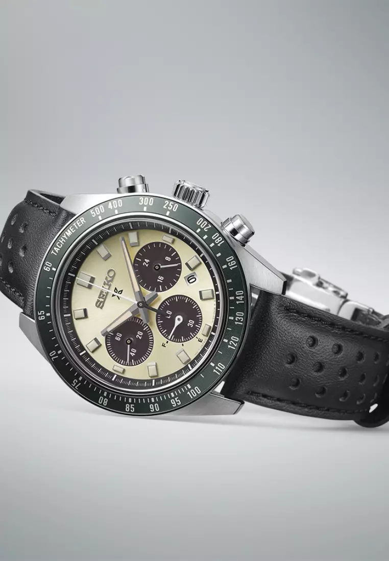 Seiko Seiko Prospex ‘Racing Sports’ Solar Speedtimer Chronograph Ivory ...