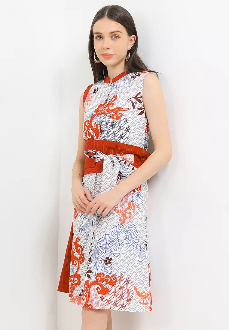 Jual Rianty Batik Dress Meiyin Original 2026 | ZALORA Indonesia