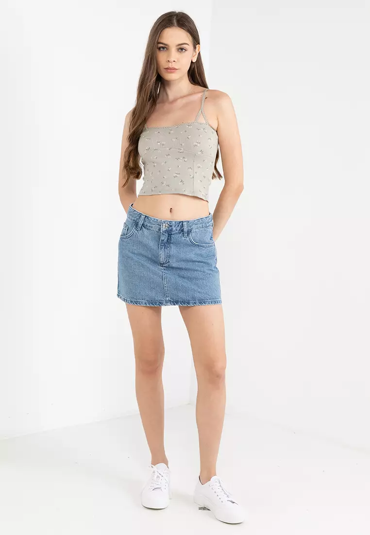 Buy Cotton On Sally Picot Trim Cami Top 2025 Online | ZALORA Philippines