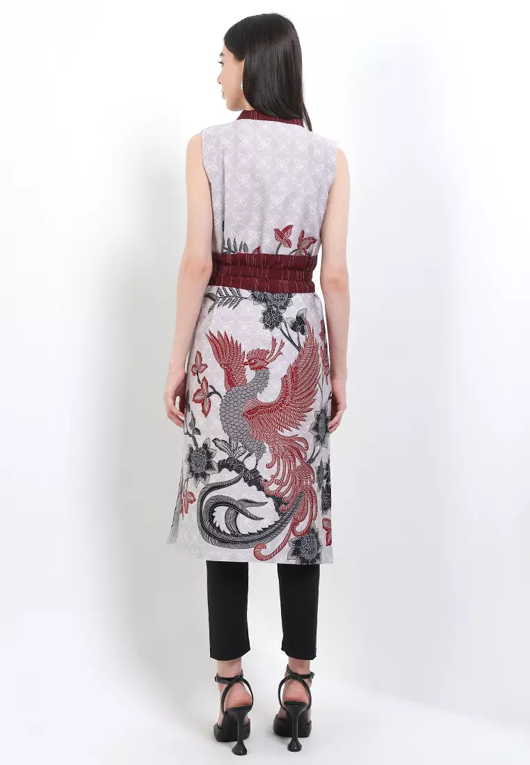 Jual Rianty Batik Tunik Batik Wanita Anara Outer Anara Obi Set Tanpa ...