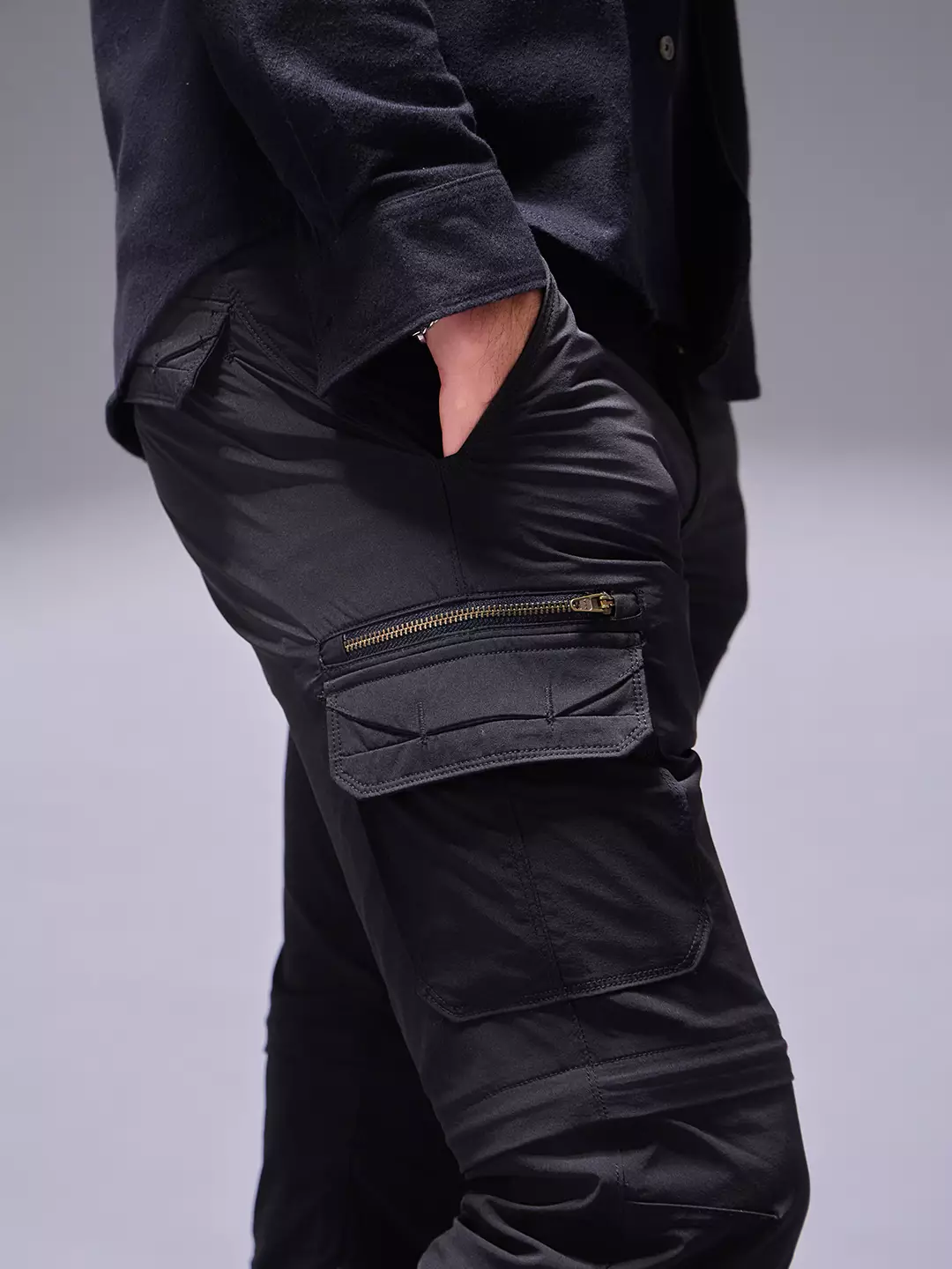 Jual Oxcon OXCON Cargo Pants Zwiss Dual-mode Celana Cargo Black ...