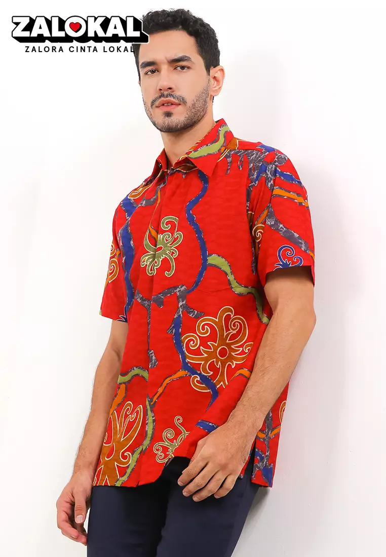 Jual ARJUNA WEDA Hem Body Fit Batik Cumik Original 2024 | ZALORA ...