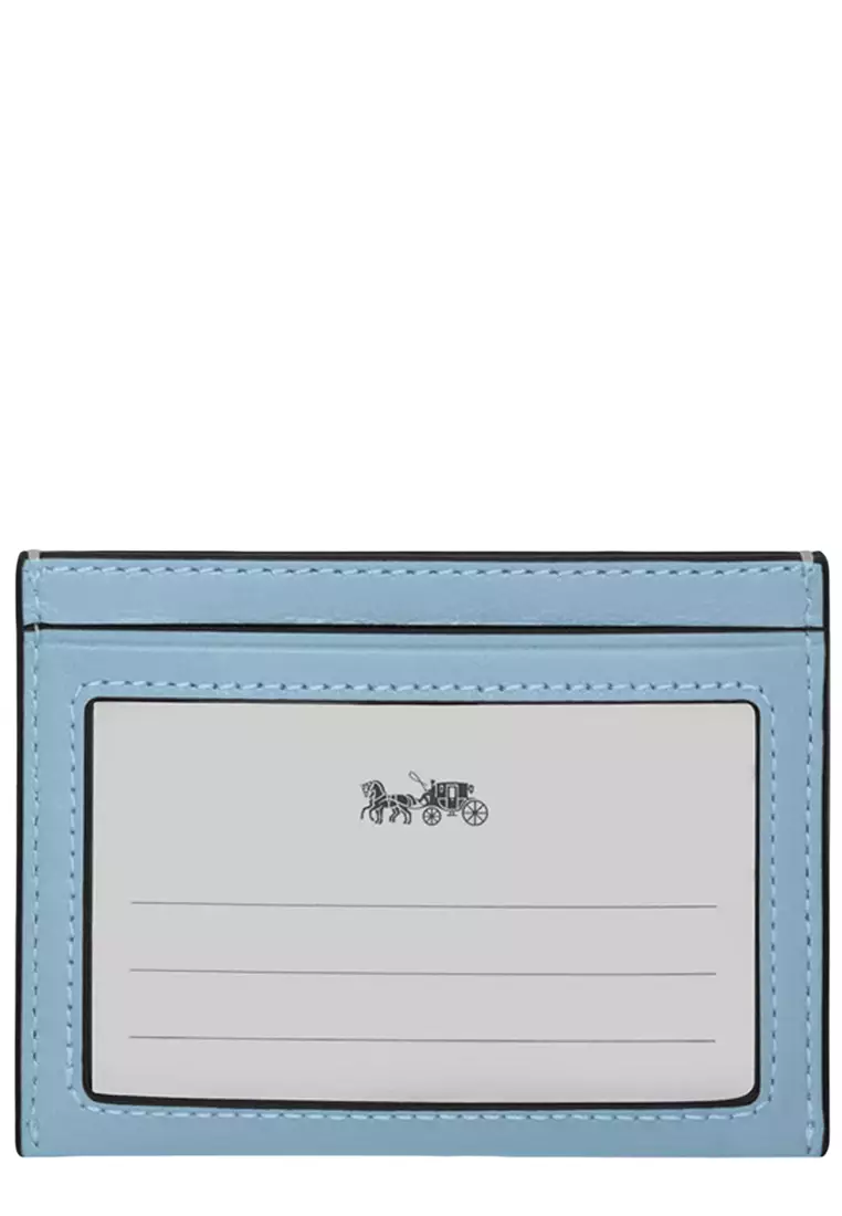 Buy Coach Slim Id Card Case - Powder Blue CBL81 Online | ZALORA Malaysia