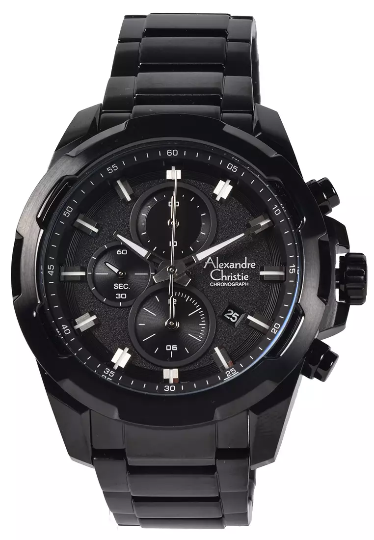 Jual Alexandre Christie Alexandre Christie - Chronograph Watch - Black ...