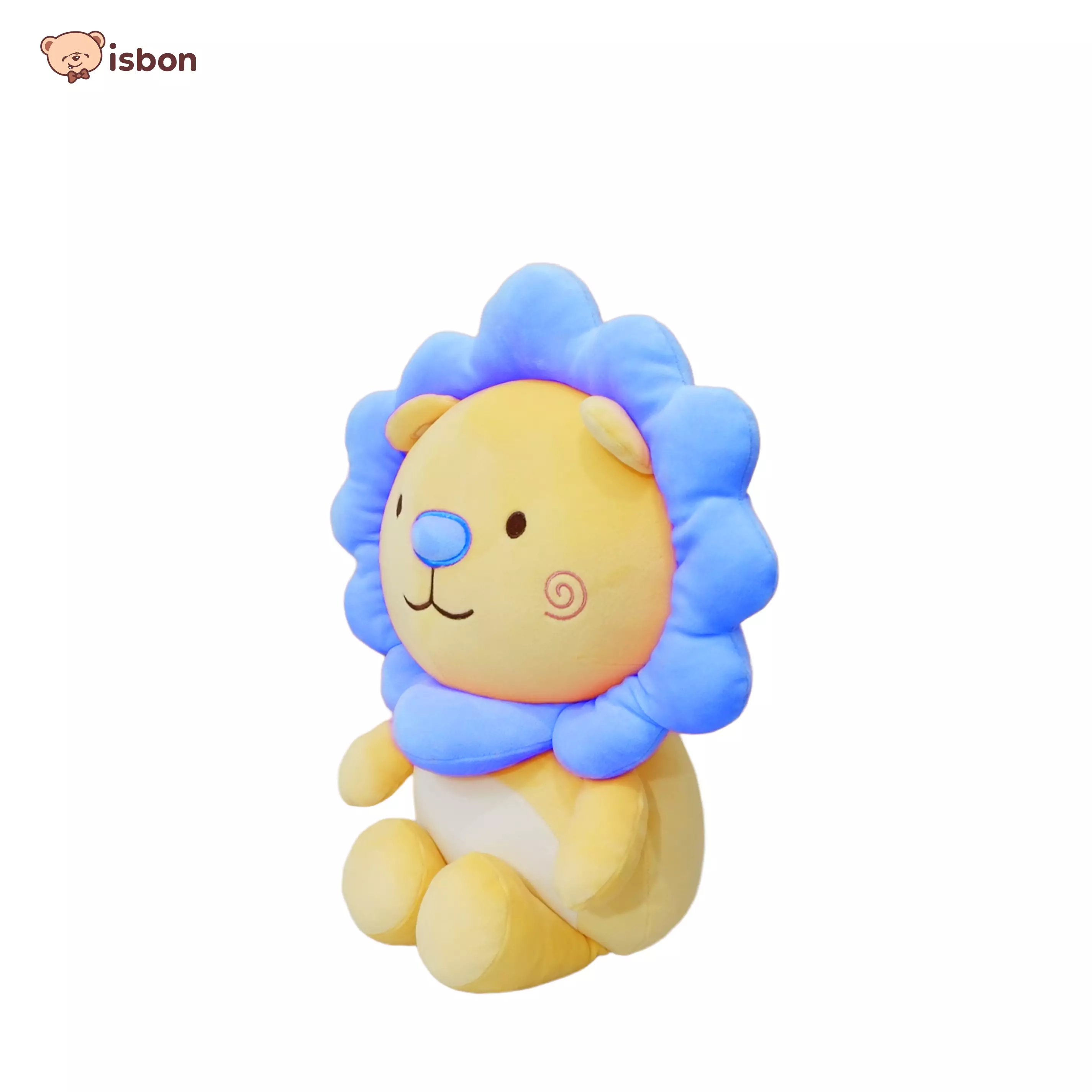 Jual Istana Boneka Boneka Singa Floopy Fancy Lion Biru Blue Choky Lucu ...