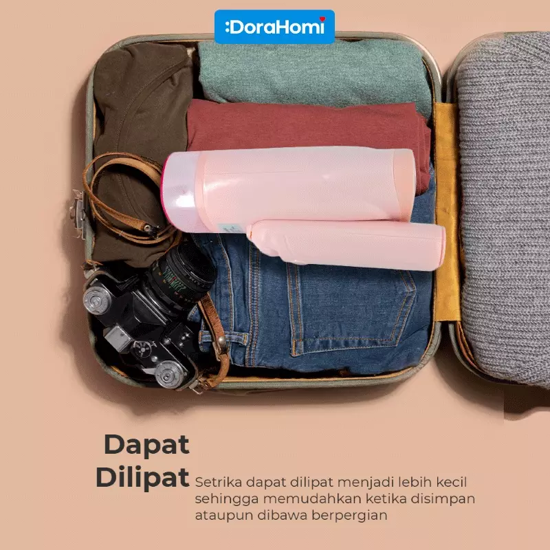 Jual Dorahomi Dorahomi Setrika uap portable garment steamer foldable ...