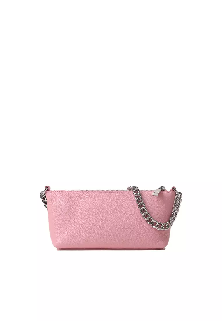 Marc Jacobs Marc Jacobs Mini Chain Shoulder Bag In Bubblegum ...
