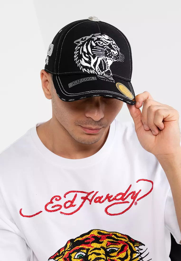 Buy Ed Hardy Sporty Tiger Baseball Cap Online | ZALORA Malaysia