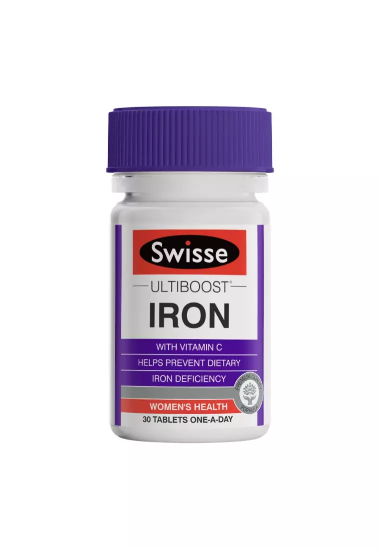 Buy SWISSE SWISSE -Ultiboost Iron 30 Tablets 2025 Online | ZALORA