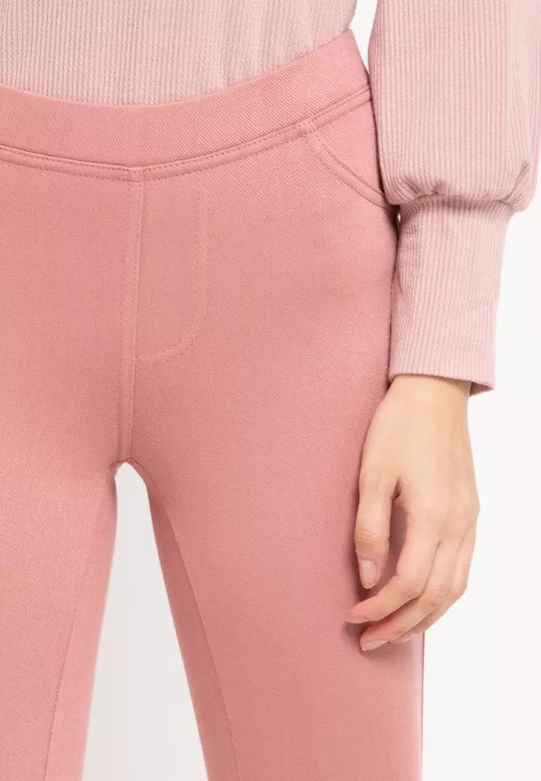 Jual Point One Dusty Pink Premium Jegging Original 2025 | ZALORA ...