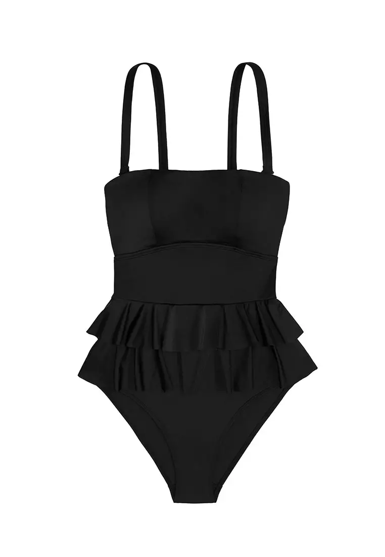 Buy DORINA MANOSQUE Wireless One-Piece Swimsuit Beachwear High Leg ...
