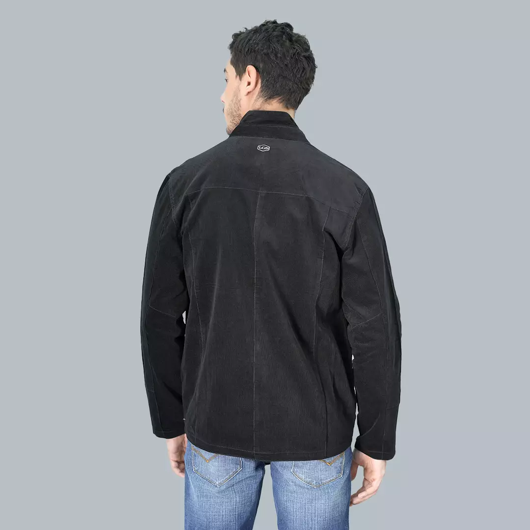 Jual LGS LGS - Jacket Pria Casual - Polos - Hitam Original 2025 ...