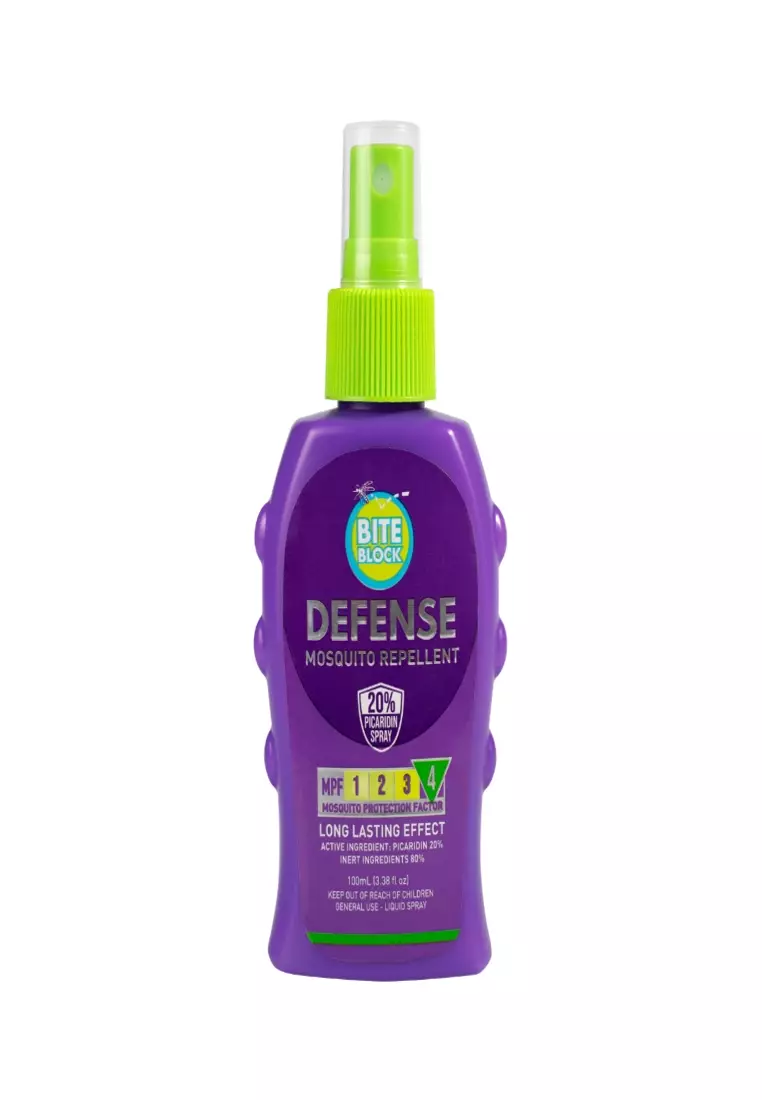 Buy Bite Block Bite Block Defense Mosquito Repellent Spray 100mL 2024 ...