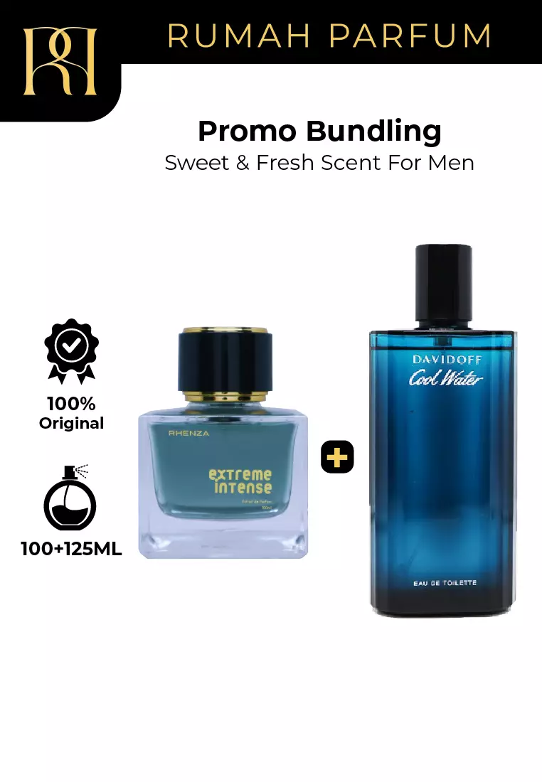Jual Rhenza Promo Bundling - Sweet & Fresh Scent For Men Original 2026 ...